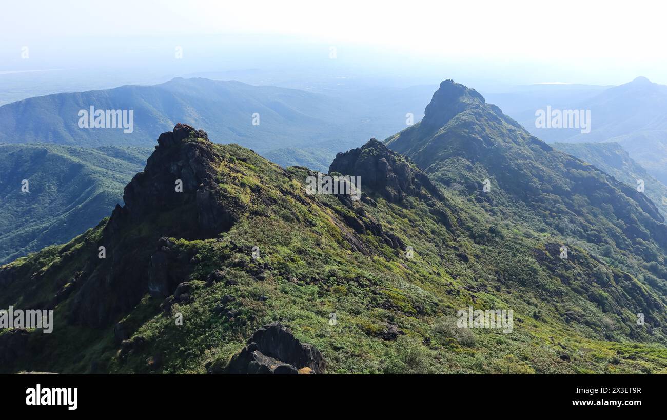 Beautiful View of Girnar Hills and Shri Guru Dattatraya Temple, Girnar ...