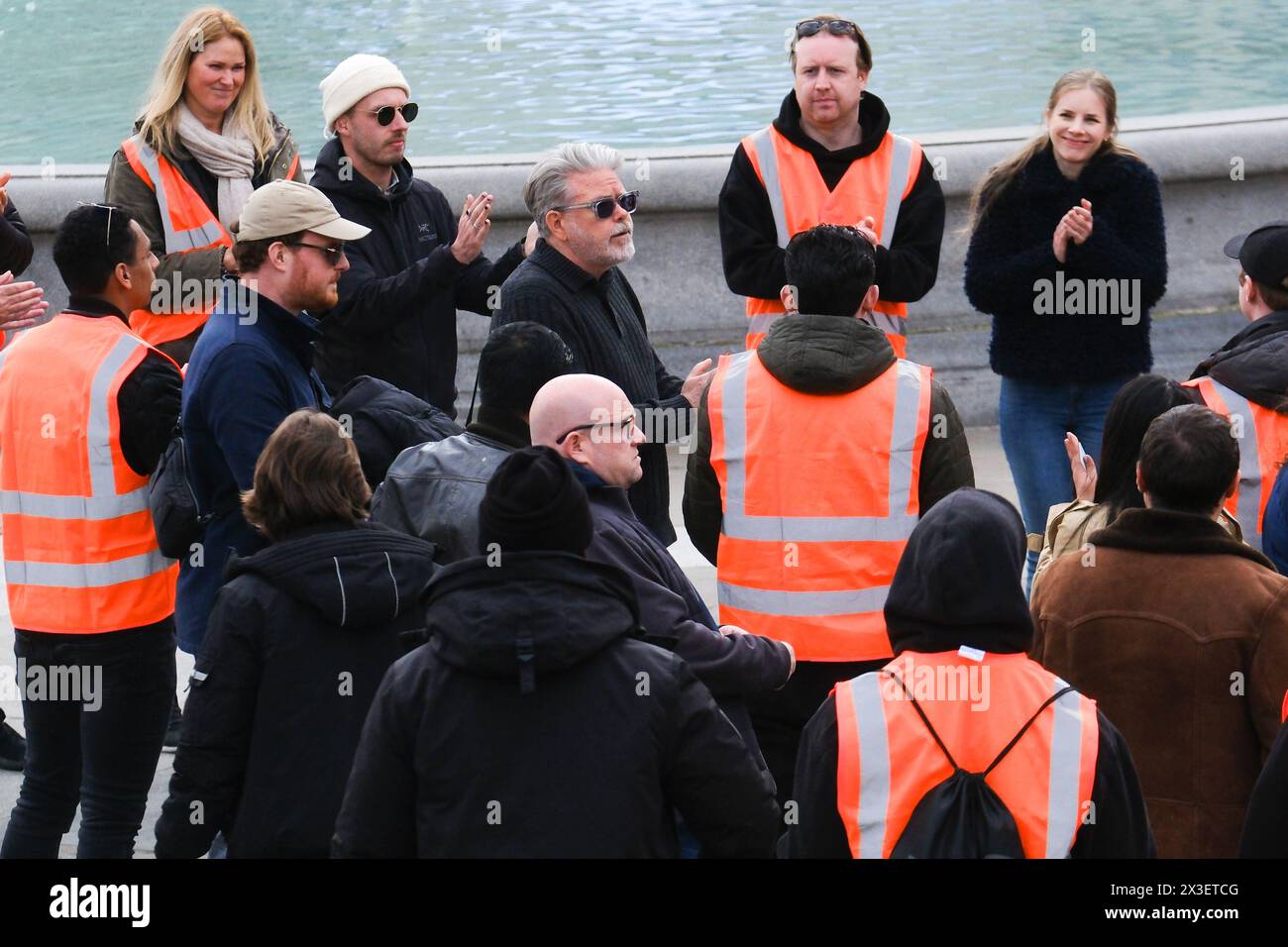 Trafalgar Square, London, UK. 26th Apr 2024. Director Christopher ...