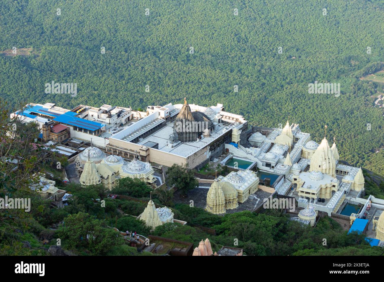 Beautiful Top View of Girnar Neminath Shwetambar Jain Tirth, Jain ...