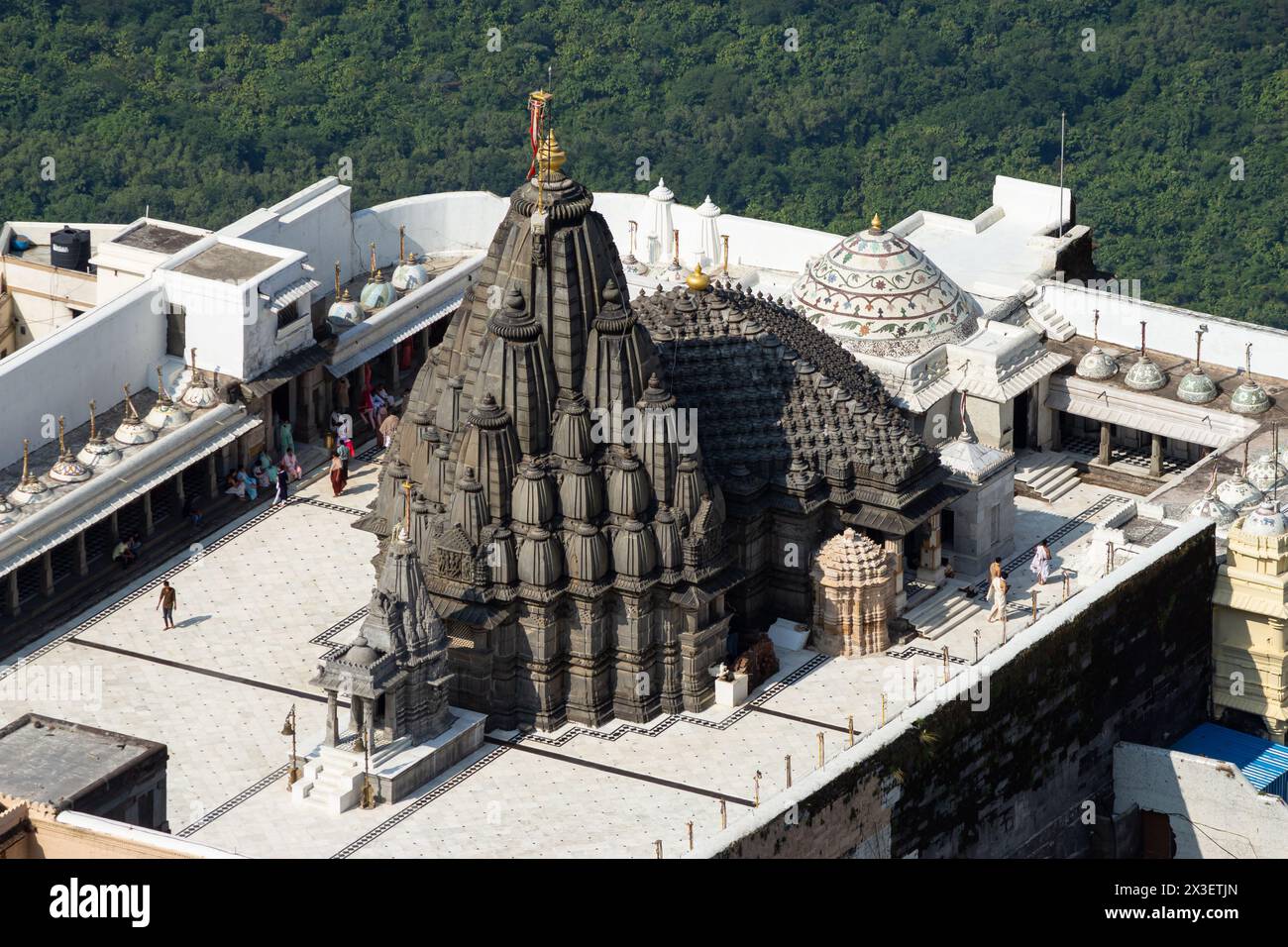Beautiful Top View of Girnar Neminath Shwetambar Jain Tirth, Jain ...