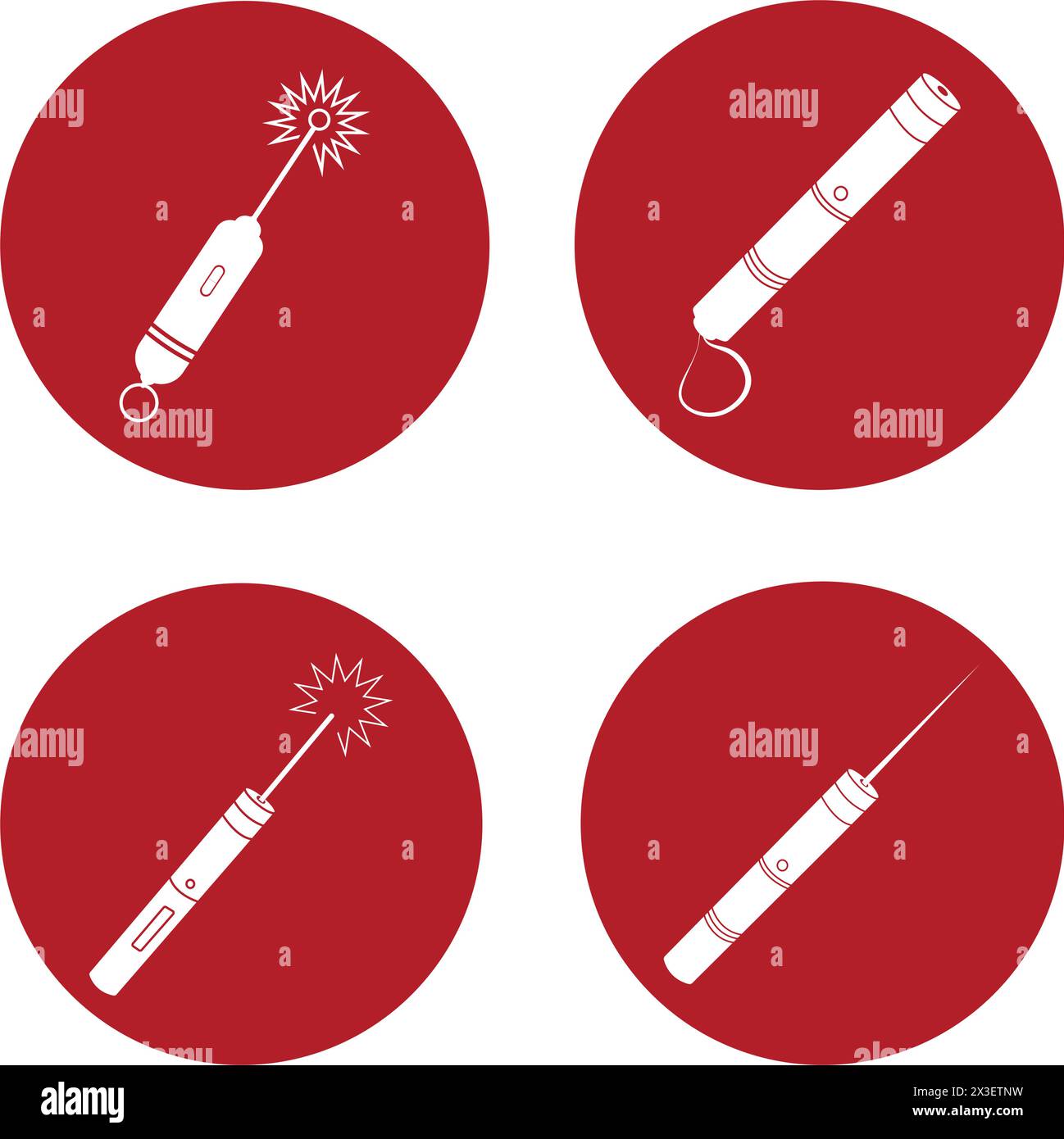 Laser pointer Stock Vector Images - Alamy