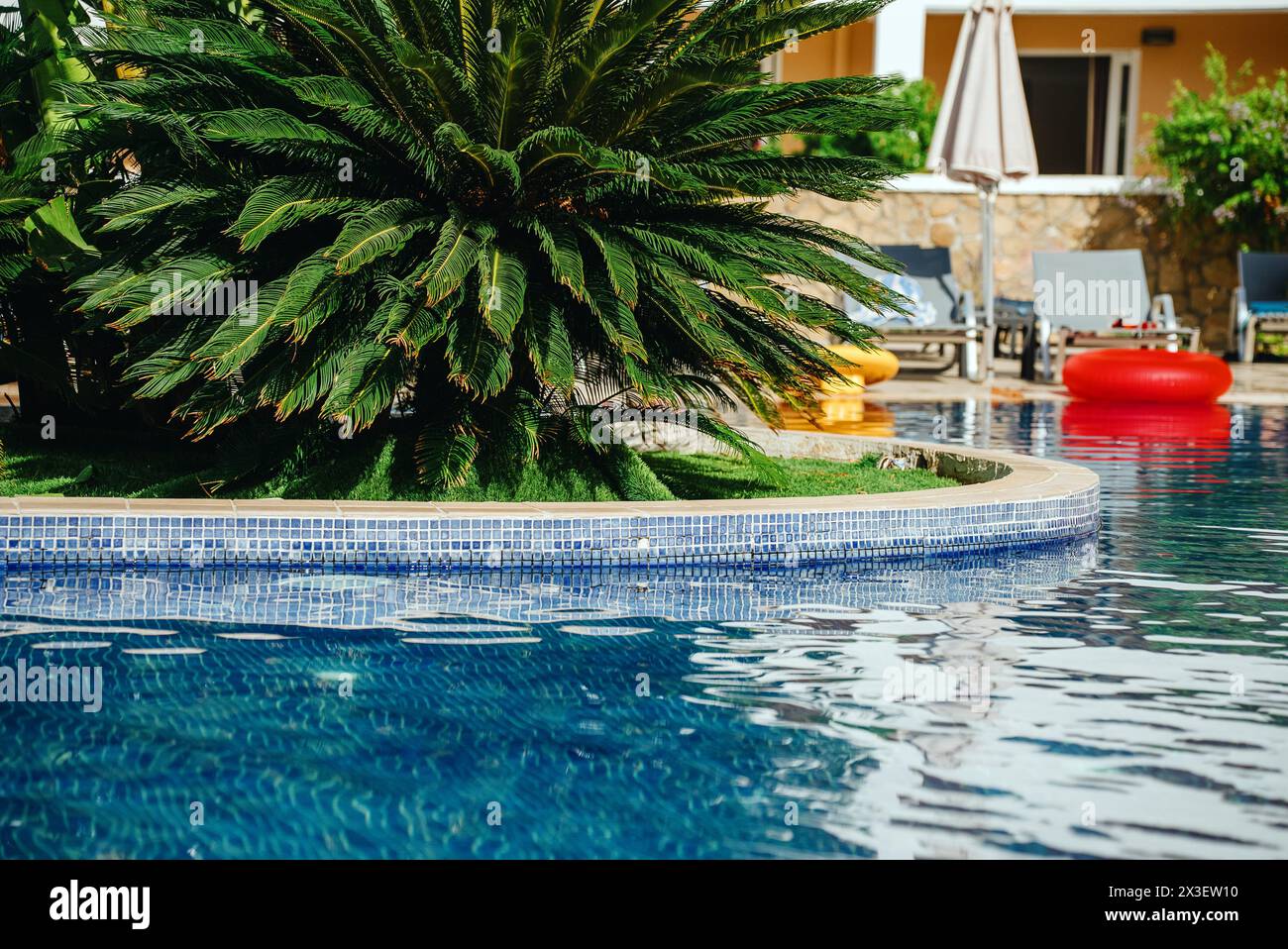 Maintenance of a public pool hi-res stock photography and images - Alamy