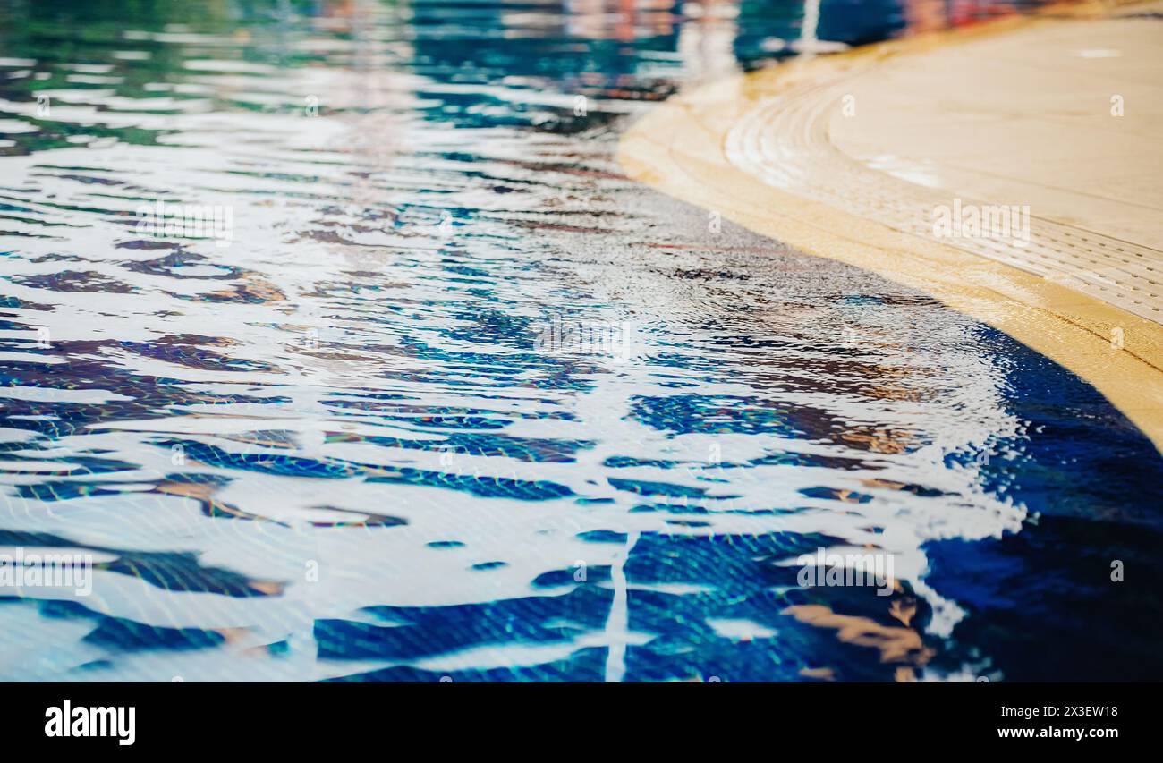 Part of a public swimming pool outside Stock Photo - Alamy