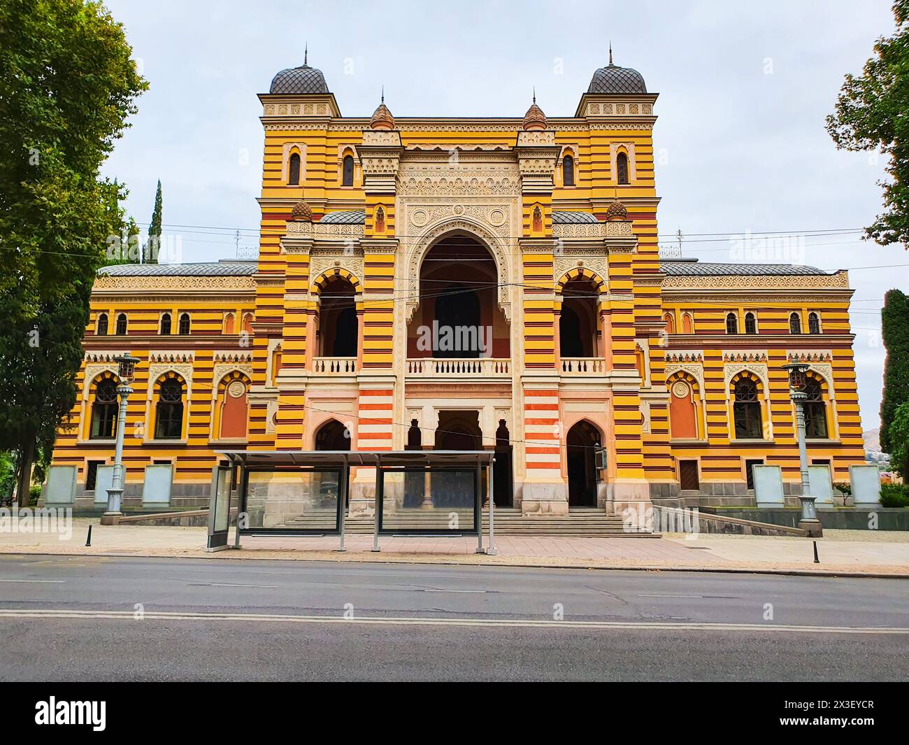 Georgian National Opera and Ballet Theater of Tbilisi. Tbilisi is the ...