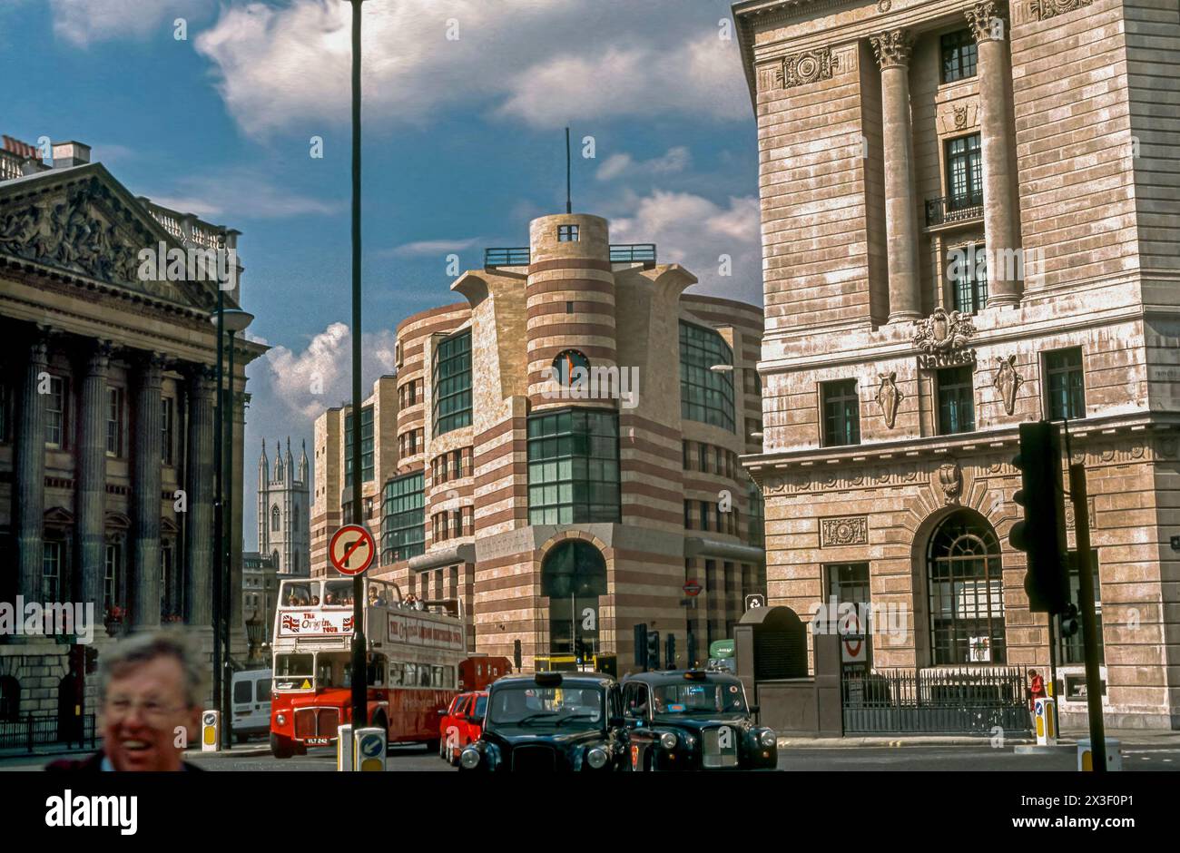 LONDON, U.K. - Wide Angle View, The City, Business Center,London ...