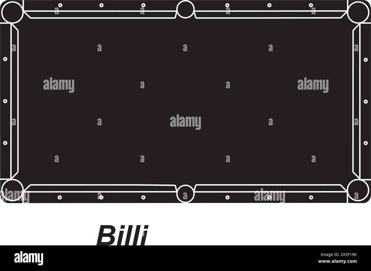 Billiard table icon vector illustration symbol design Stock Vector ...