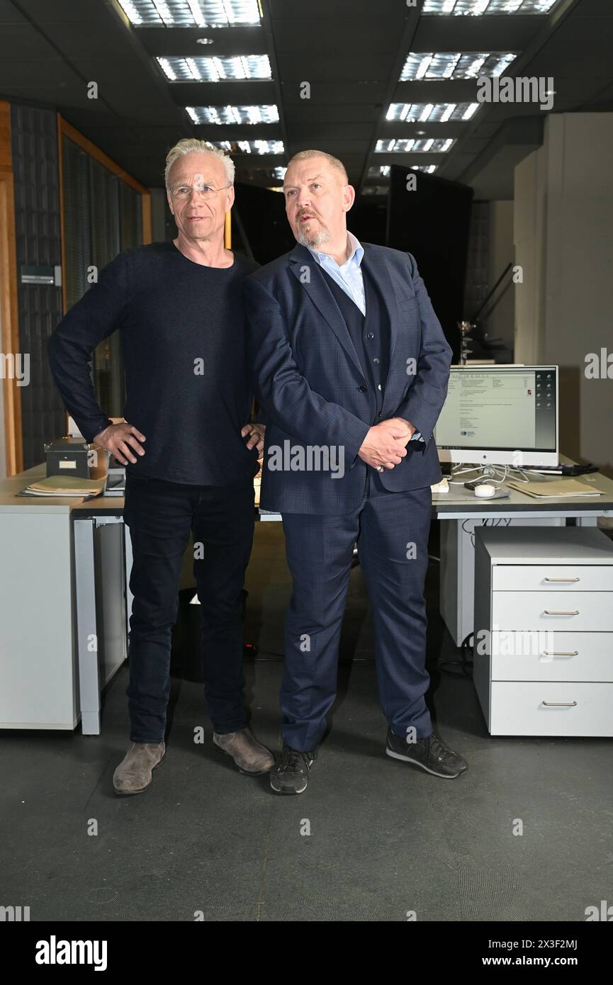 Cologne, Germany. 26th Apr, 2024. Actors Klaus J. Behrendt ...