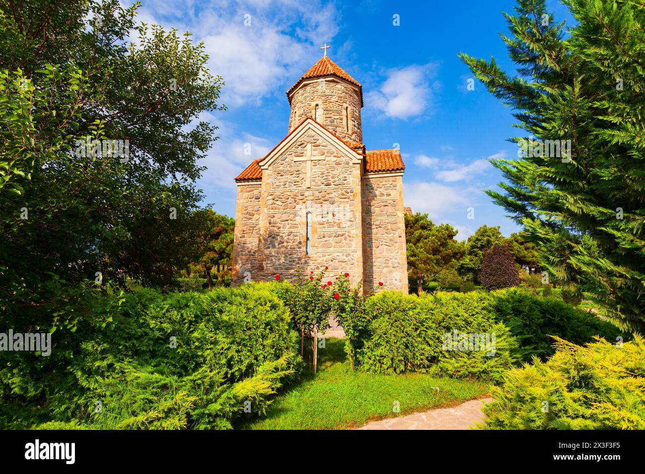 Church of the Holy Archangels in Gori old town. Gori is a city in ...