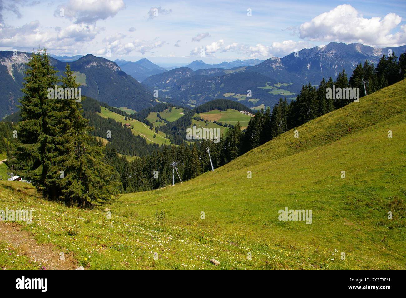 Beautiful alpine mountain scenery Stock Photo - Alamy