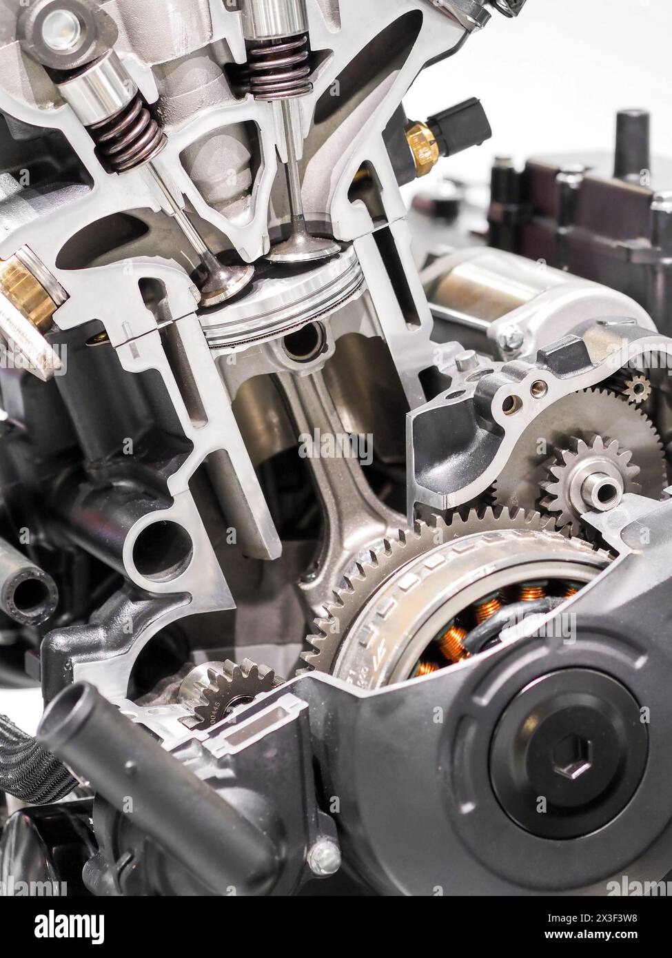 Cylinder head valve hi-res stock photography and images - Alamy