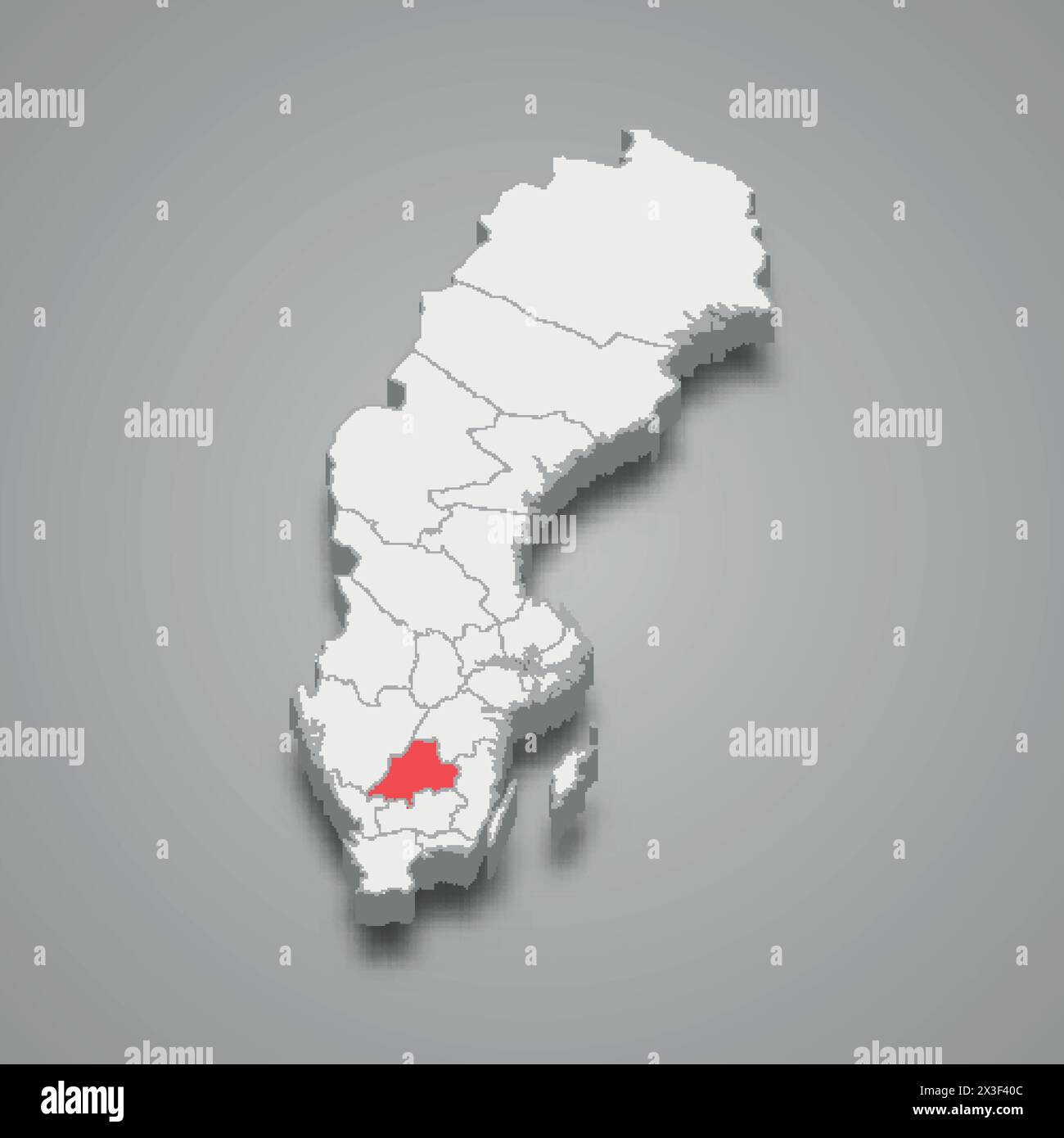 Map of jonkoping hi-res stock photography and images - Alamy