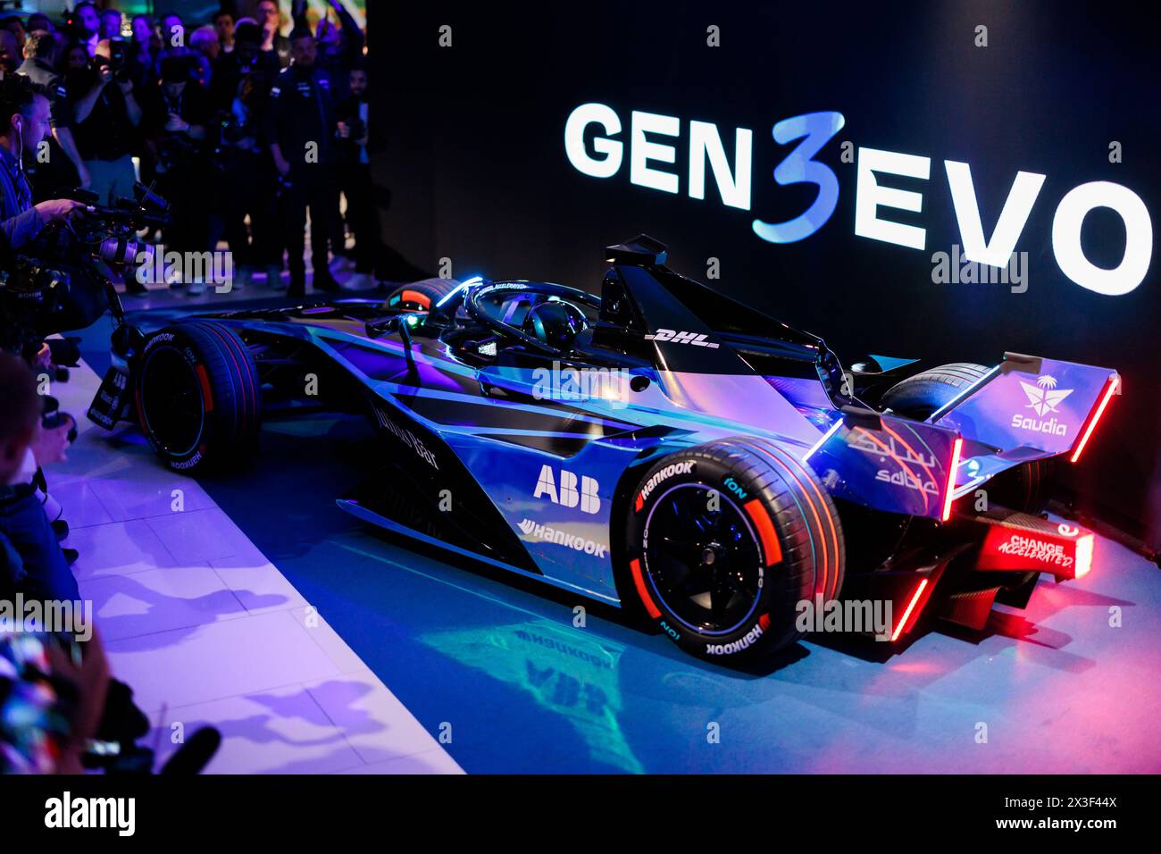 GEN3 Evo unveil during the 2024 Monaco ePrix, 6th meeting of the 2023-24 ABB FIA Formula E World ...