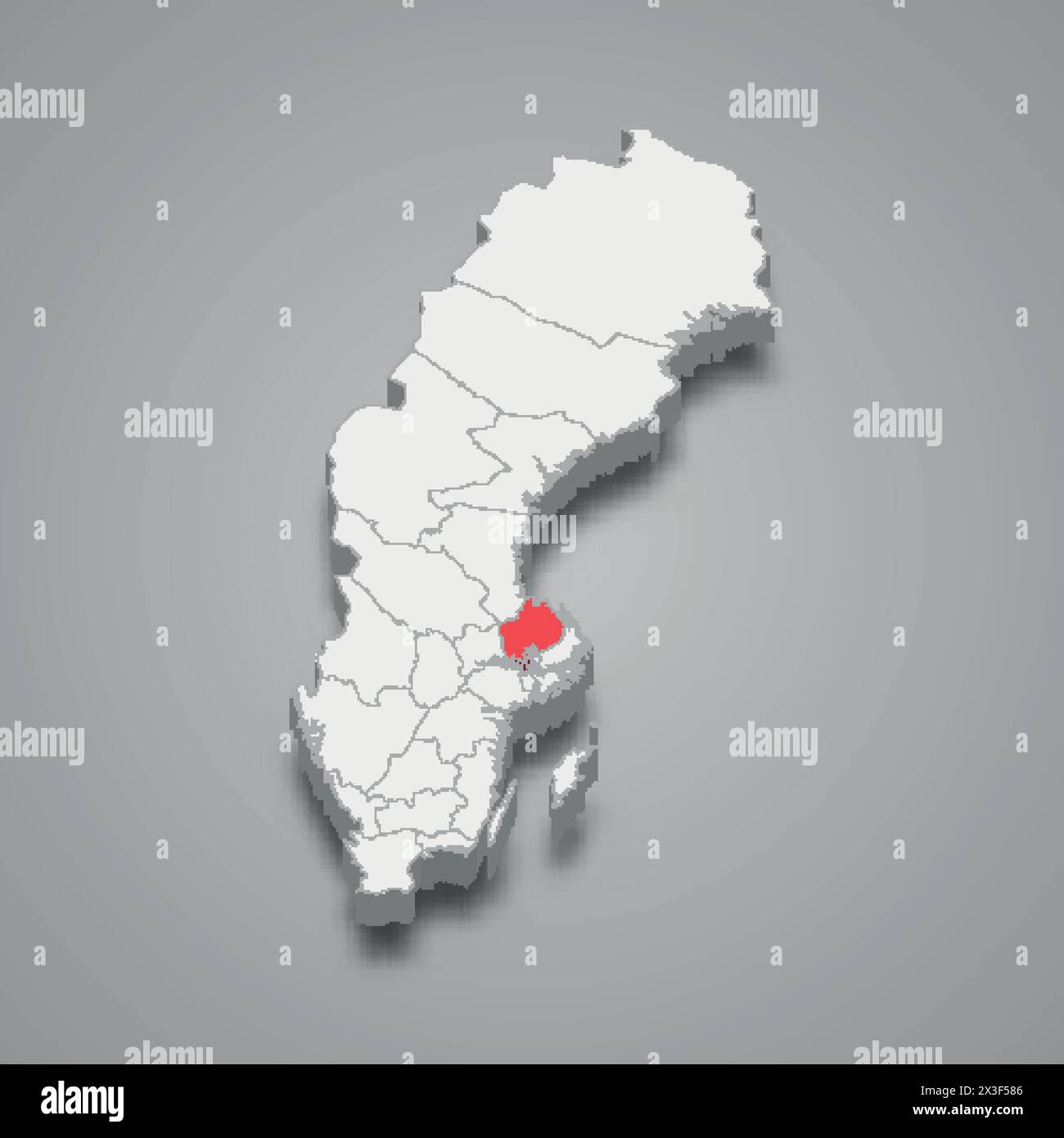 Map of uppsala hi-res stock photography and images - Alamy