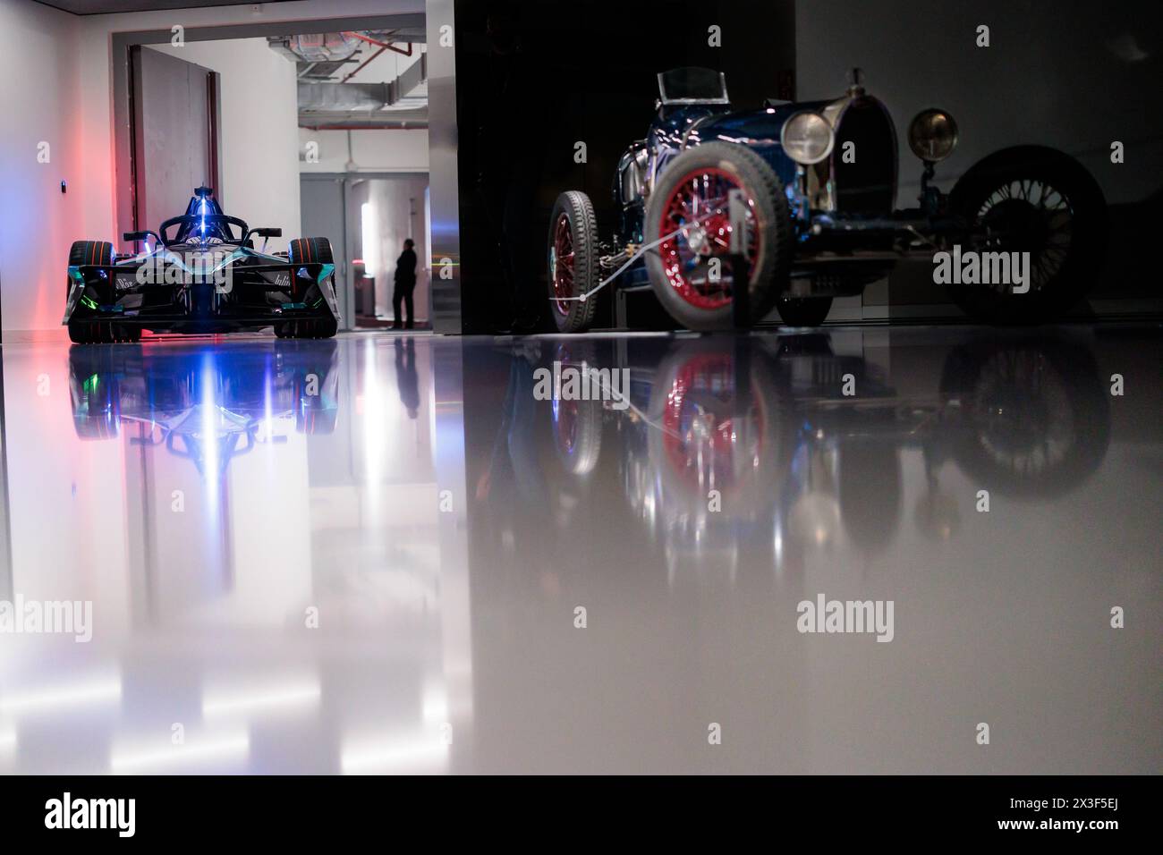 Bugatti Type 35 A from 1927 and GEN3 Evo unveil during the 2024 Monaco ...