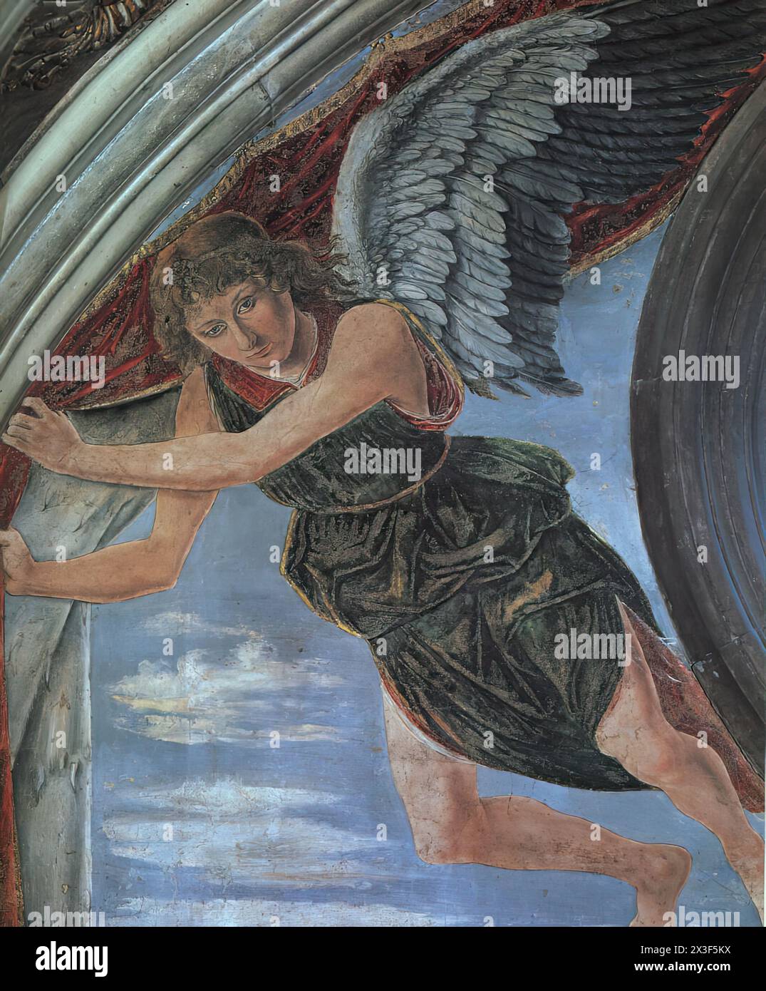 Antonio del Pollaiolo - Angel (detail Stock Photo - Alamy