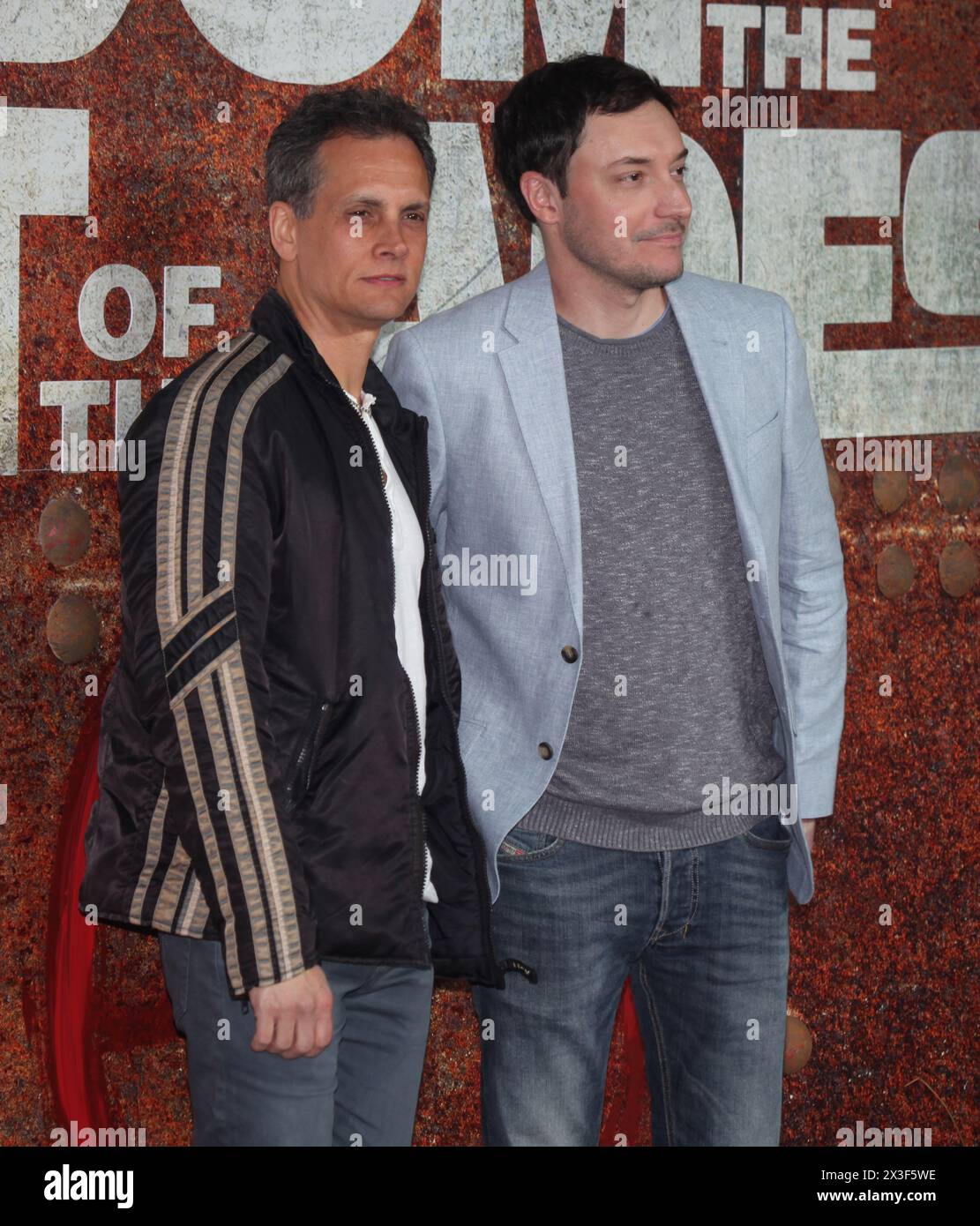 London, UK. Joe Hartwick Jr. and Wes Ball at the Kingdom of the Planet ...