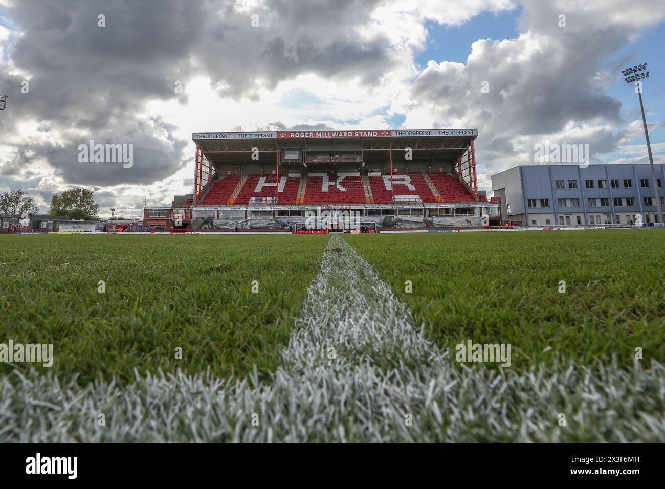 A general view of the Sewell Group Craven Park during the Betfred Super ...