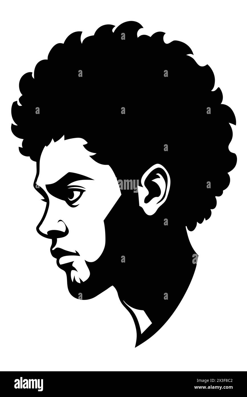 Afro Hair Vector