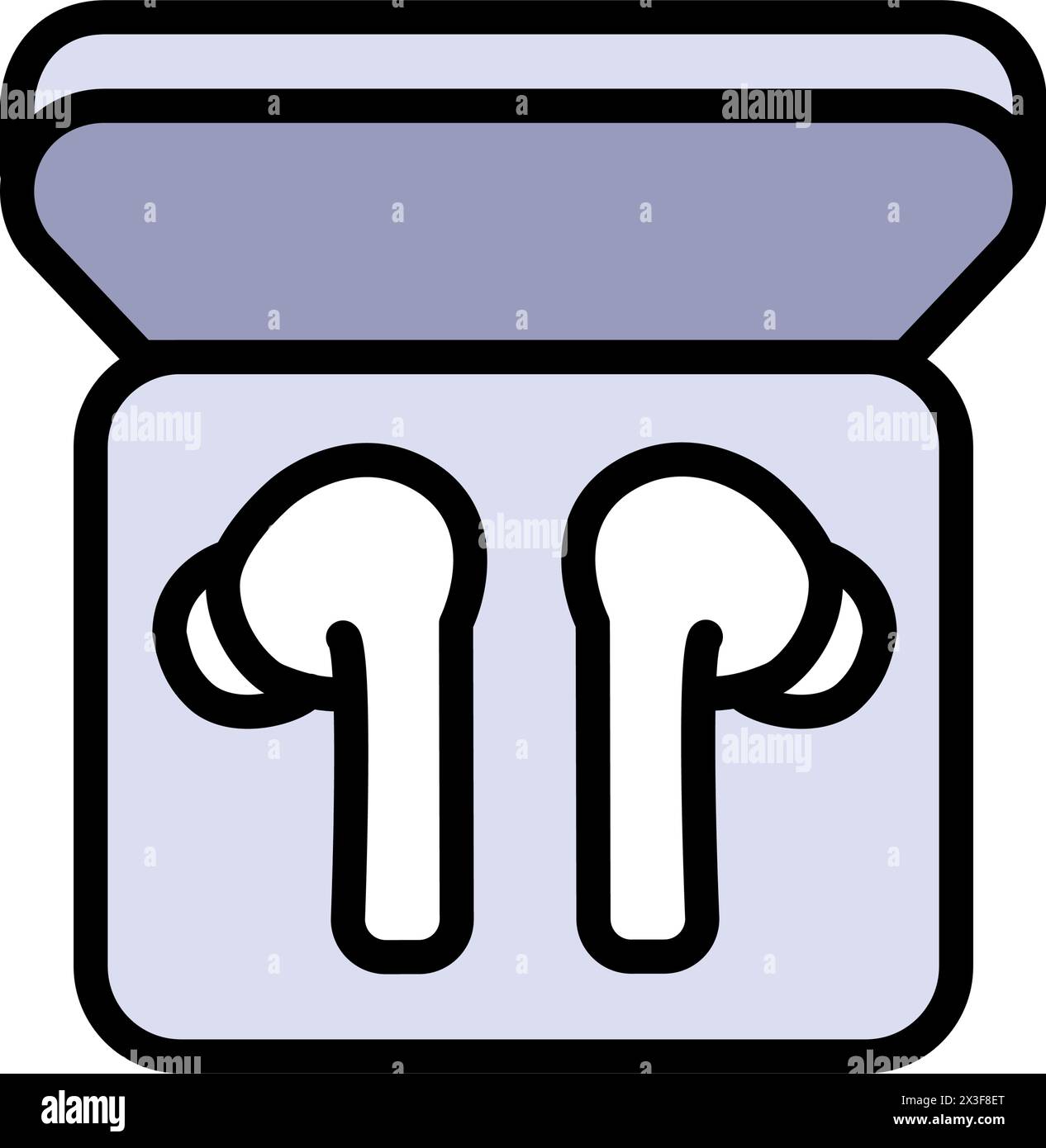 Wireless earbud case Stock Vector Images - Alamy