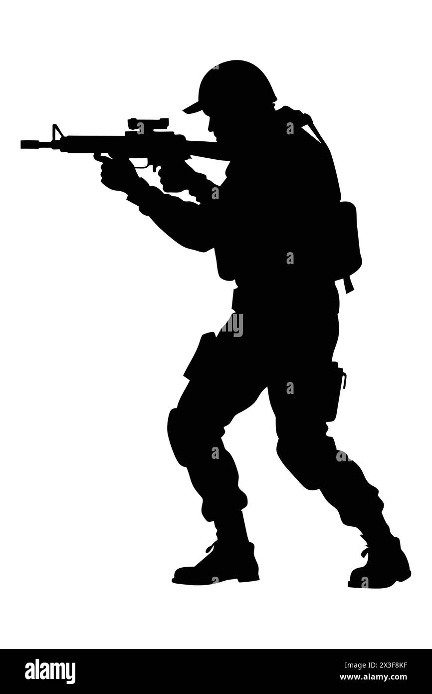 Commando operations Stock Vector Images - Alamy