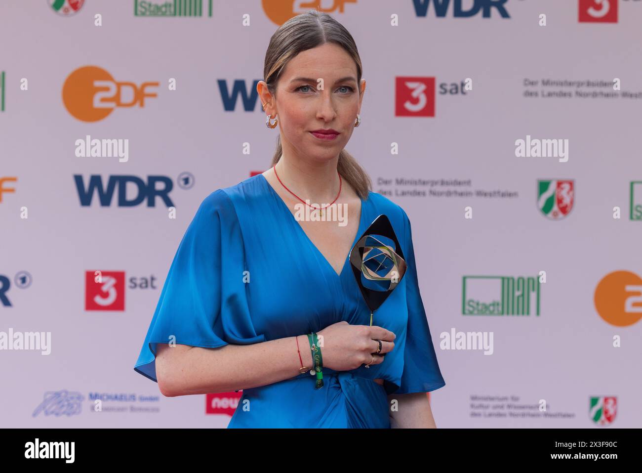 26 April 2024, North Rhine-Westphalia, Marl: Journalist Katharina ...