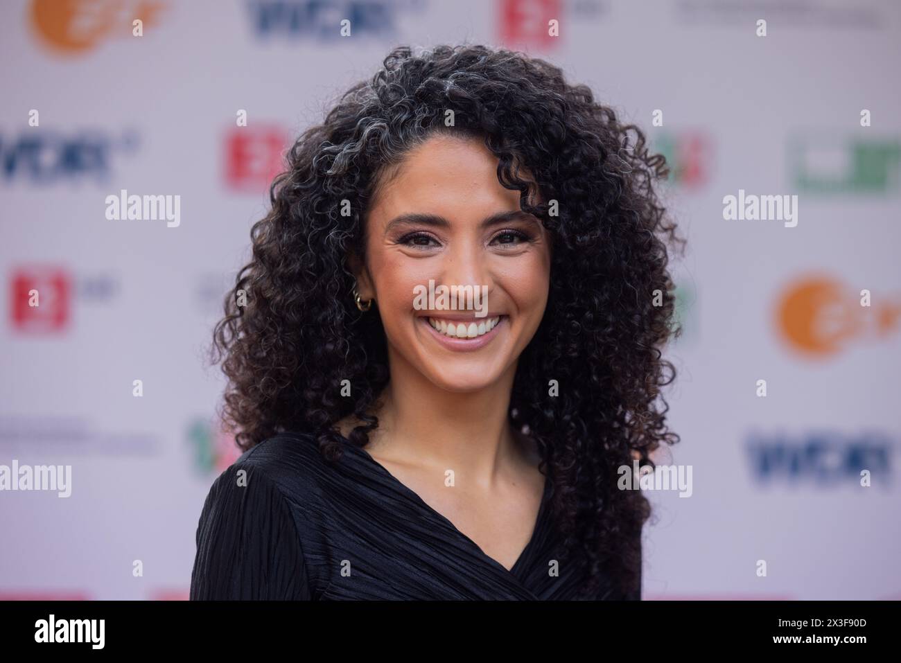 26 April 2024, North Rhine-Westphalia, Marl: Siham El-Maimouni walks ...