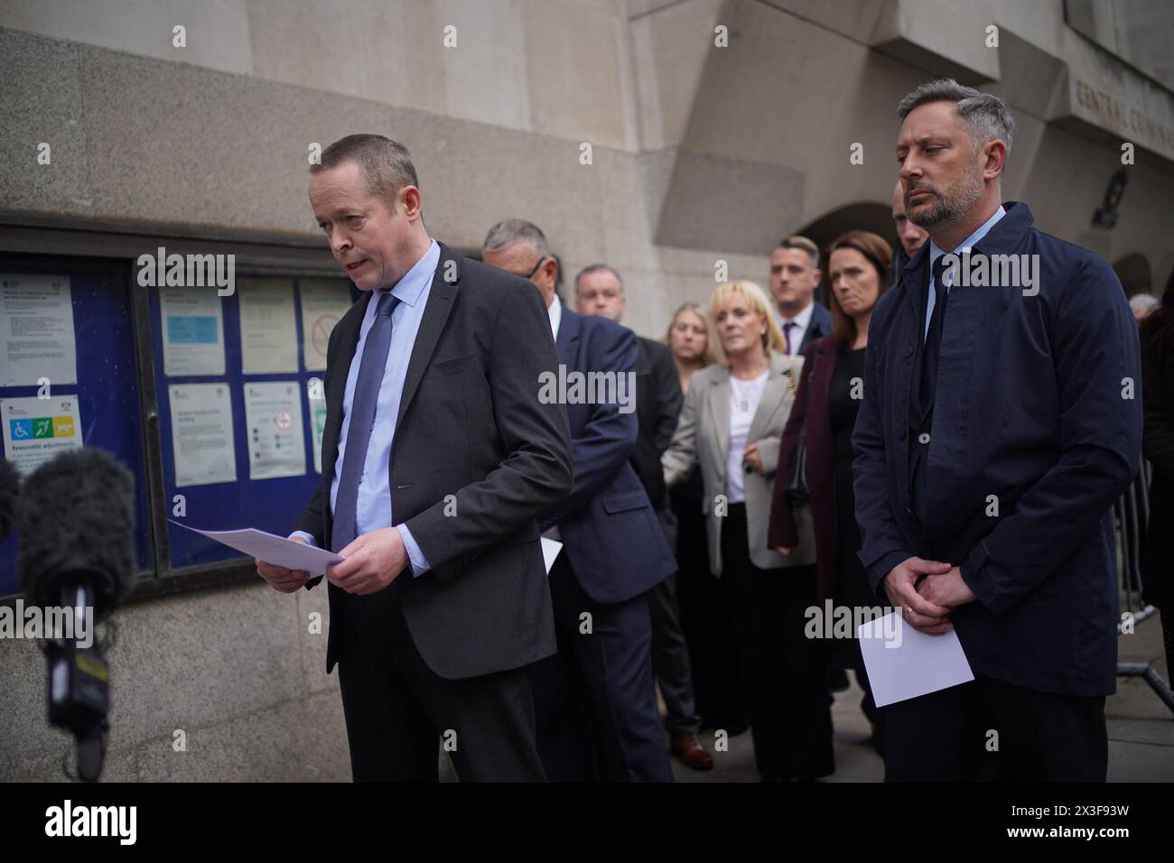 Andrew Wails the brother of Reading terror attack victim Dr David Wails ...