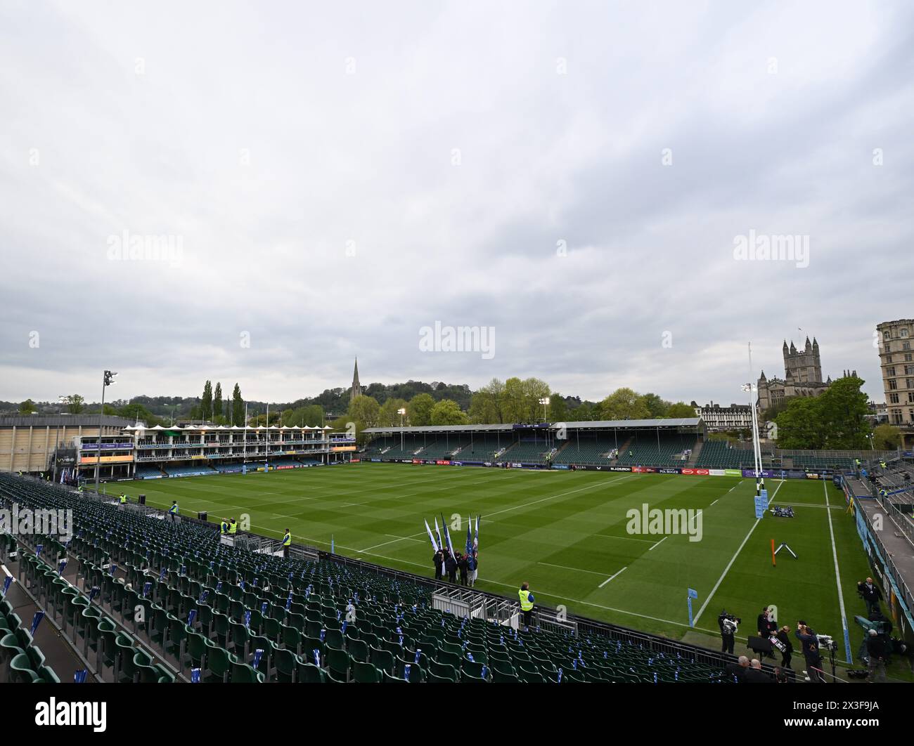 Bath rugby ground view hi-res stock photography and images - Alamy