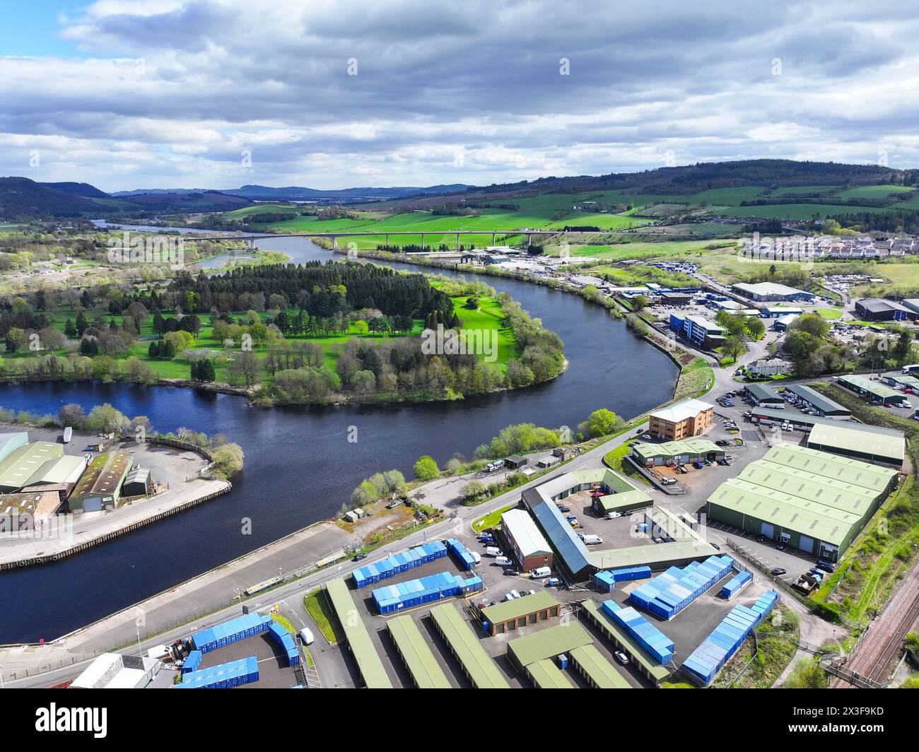 Perth scotland river hi-res stock photography and images - Alamy