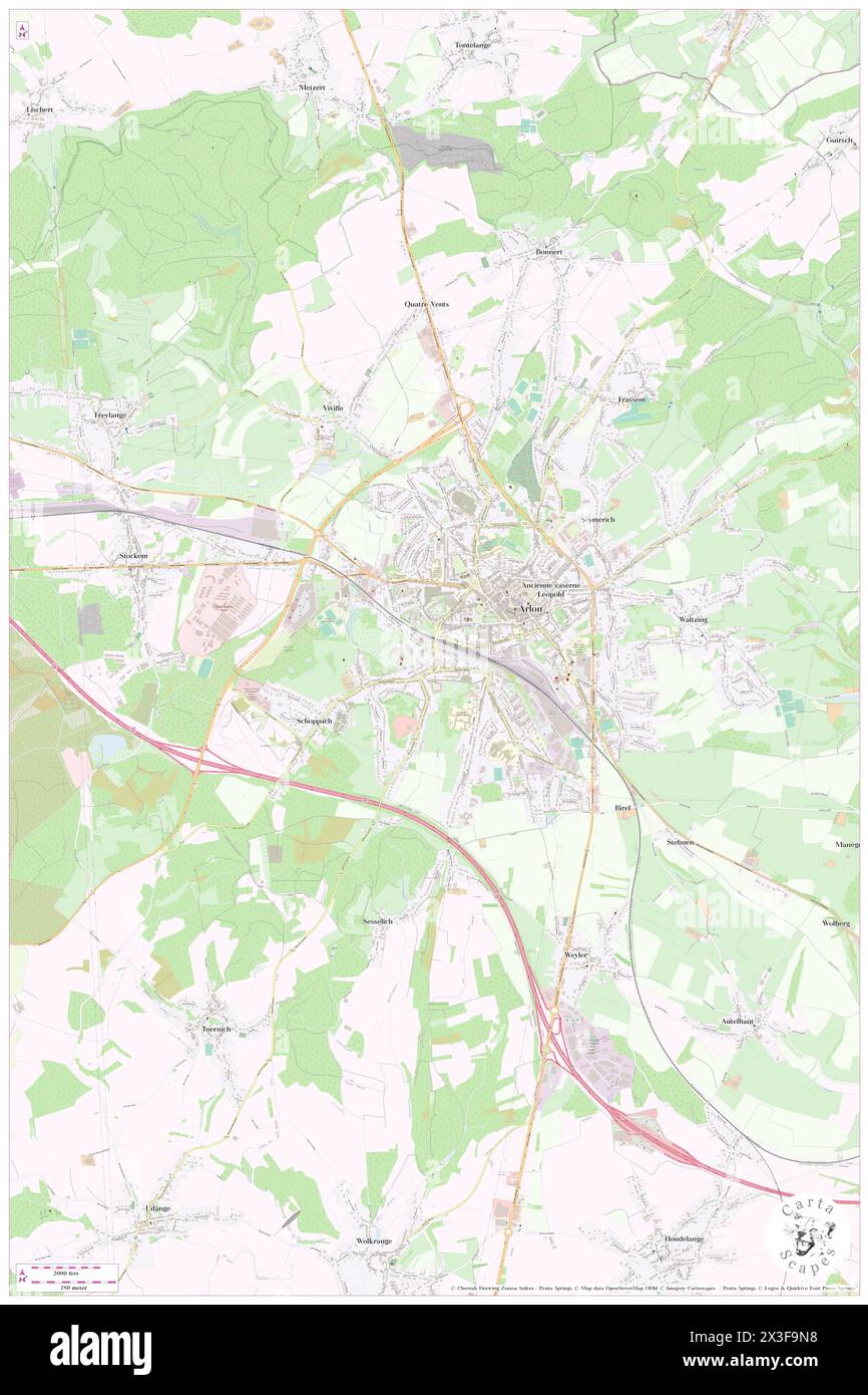 Appart City Arlon, Province du Luxembourg, BE, Belgium, Wallonia, N 49 ...