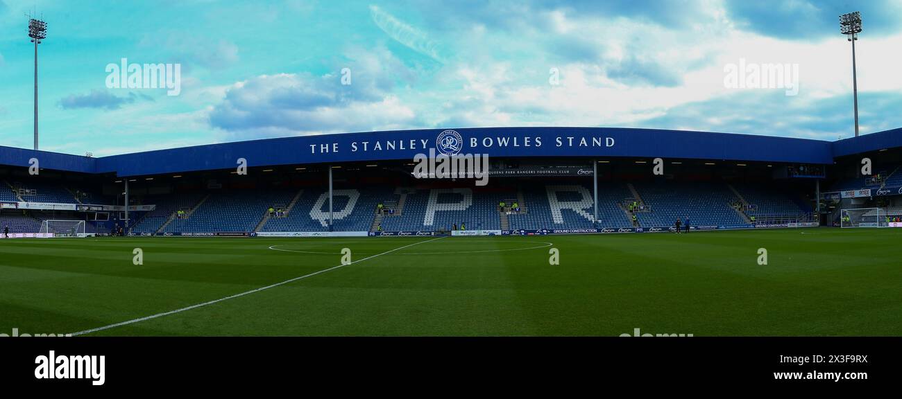 26th April 2024; Loftus Road Stadium, Shepherds Bush, West London ...