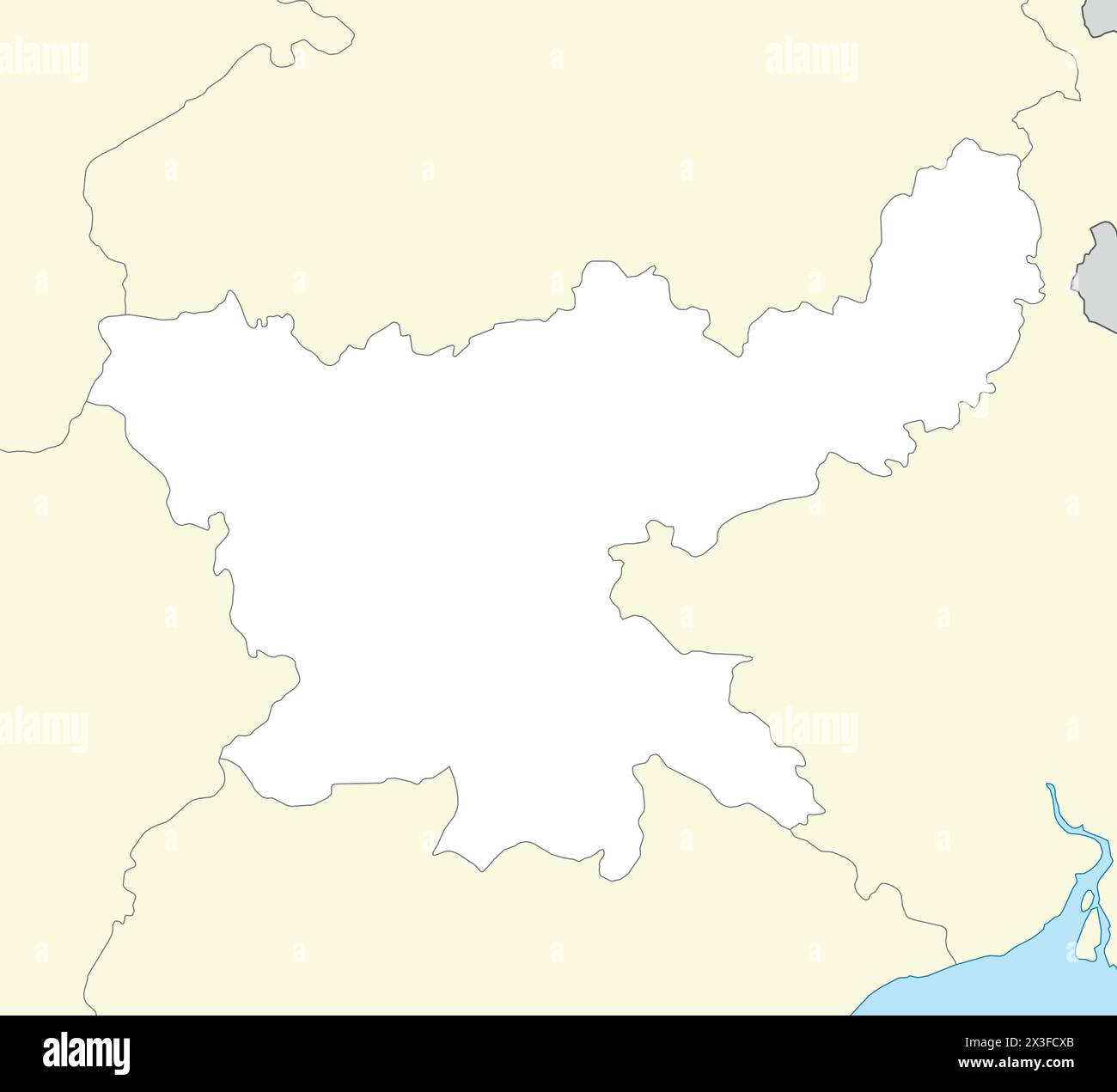 Location map of Jharkhand is a state of India with neighbour state and ...