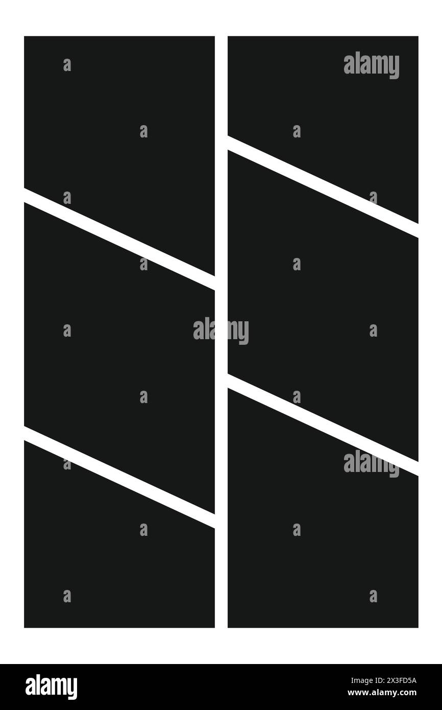 Vector collage for photos. Picture frame. Collage Frames Vector Comic ...