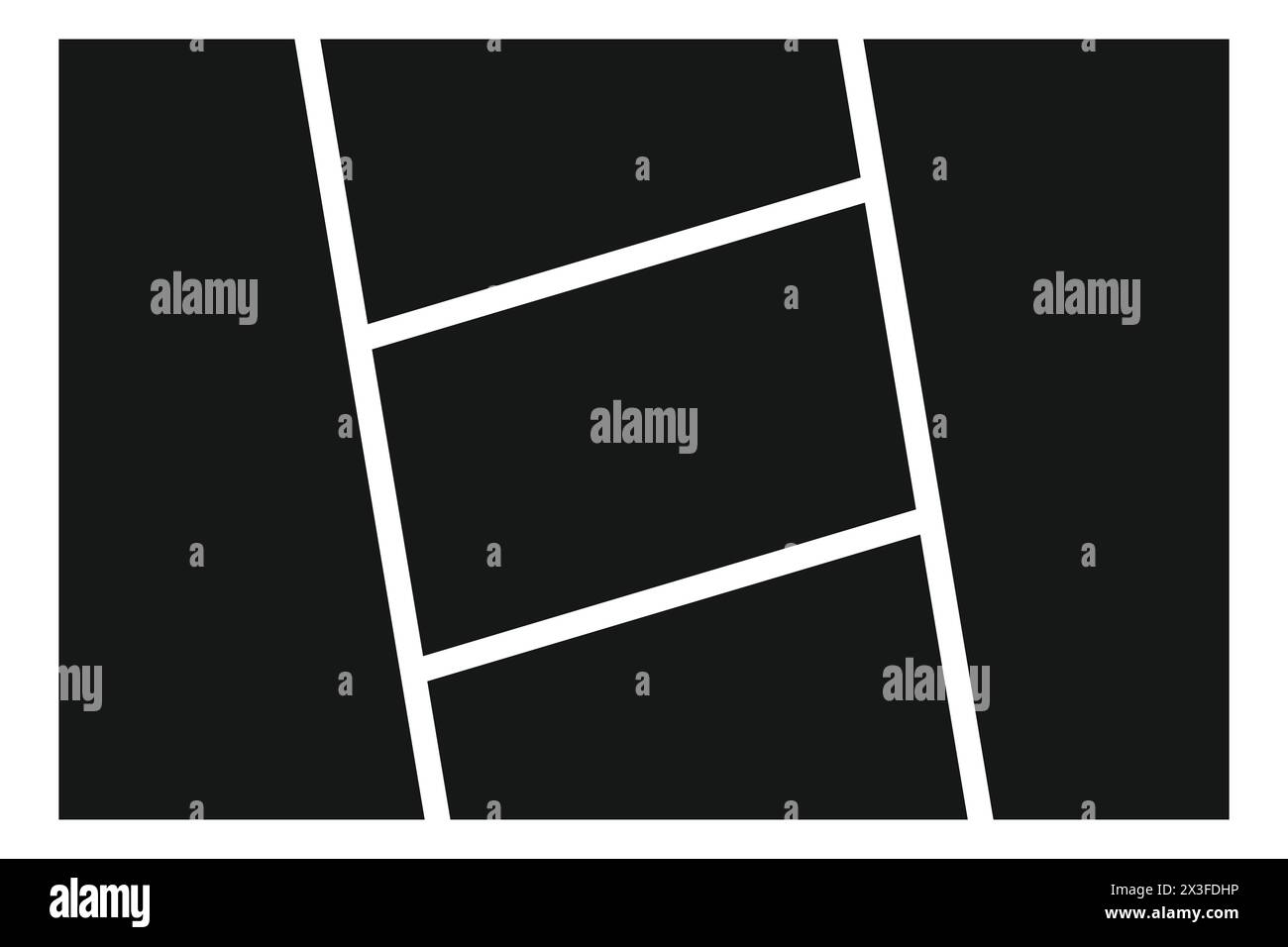 Vector collage for photos. Picture frame. Collage Frames Vector Comic ...