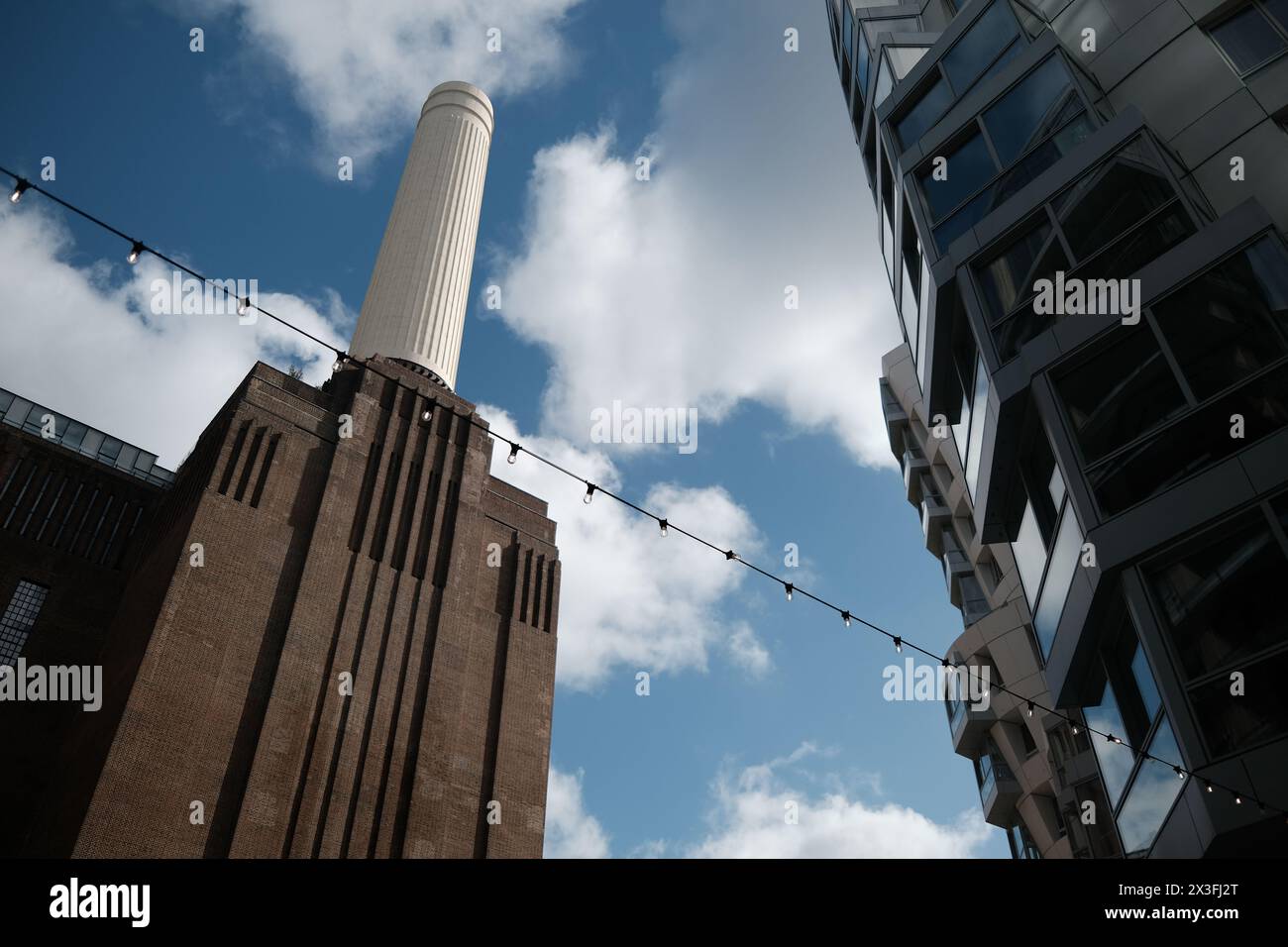 Battersea Power Station, Barn Elms London Stock Photo - Alamy