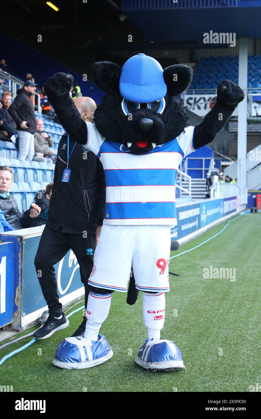 26th April 2024; Loftus Road Stadium, Shepherds Bush, West London ...