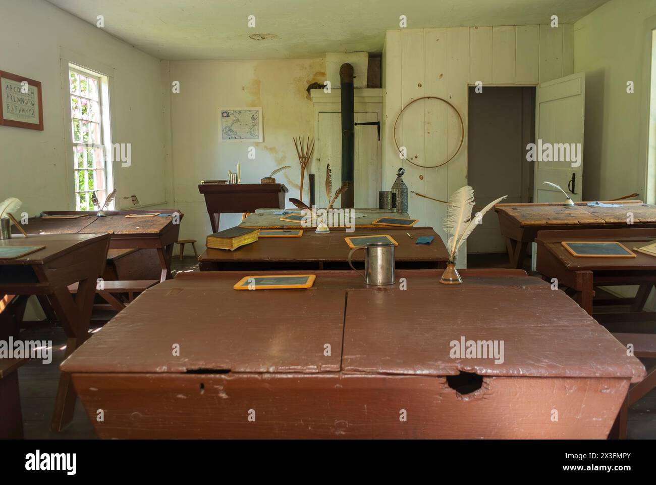 One room school house historic hi-res stock photography and images - Alamy