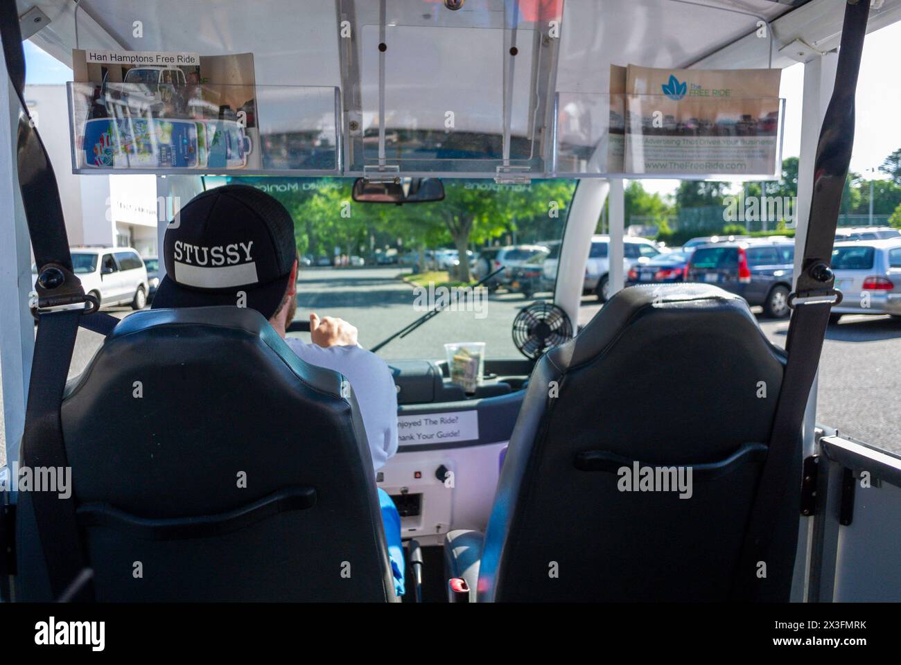 East Hampton, New York, USA, Interior Public Transportation, Bus ...