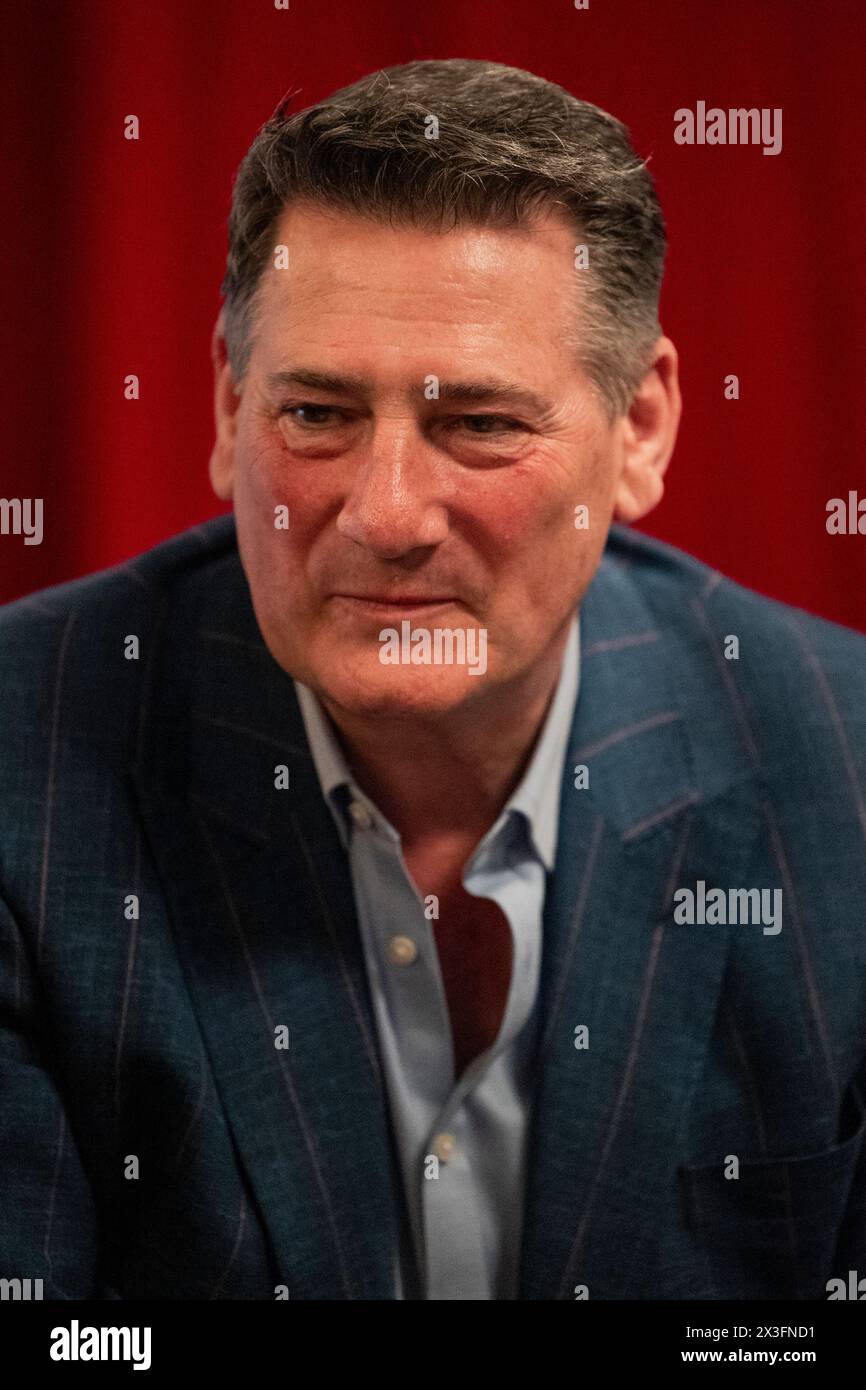 Italy 4 April 2024 Tony Hadely - singer Spandau Ballet and Band Aid ...