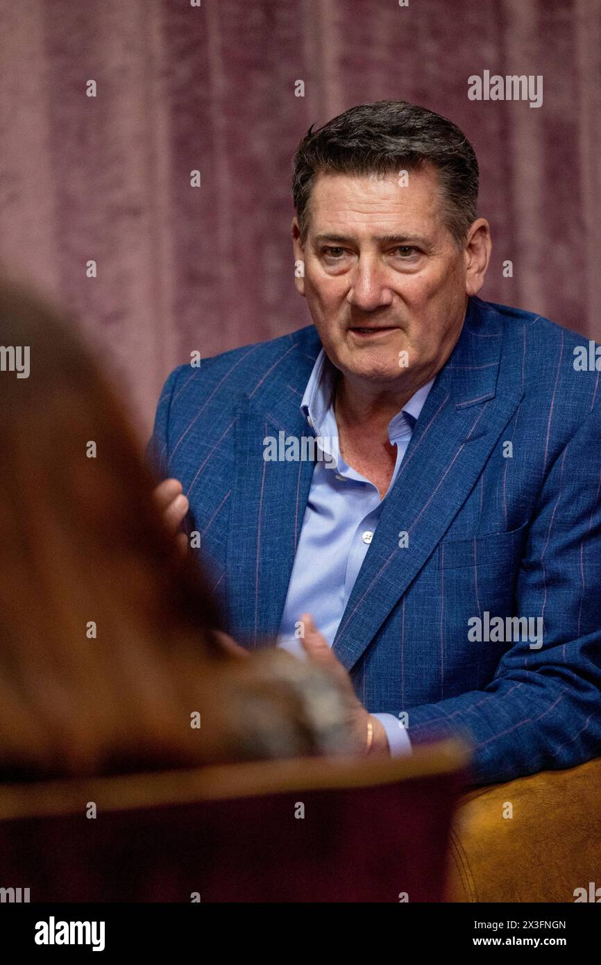 Italy 4 April 2024 Tony Hadely - singer Spandau Ballet and Band Aid ...