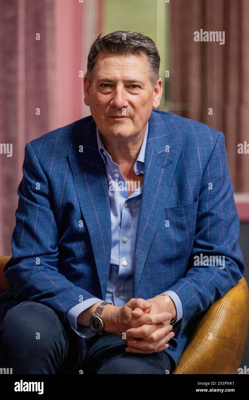 Italy 4 April 2024 Tony Hadely - singer Spandau Ballet and Band Aid ...