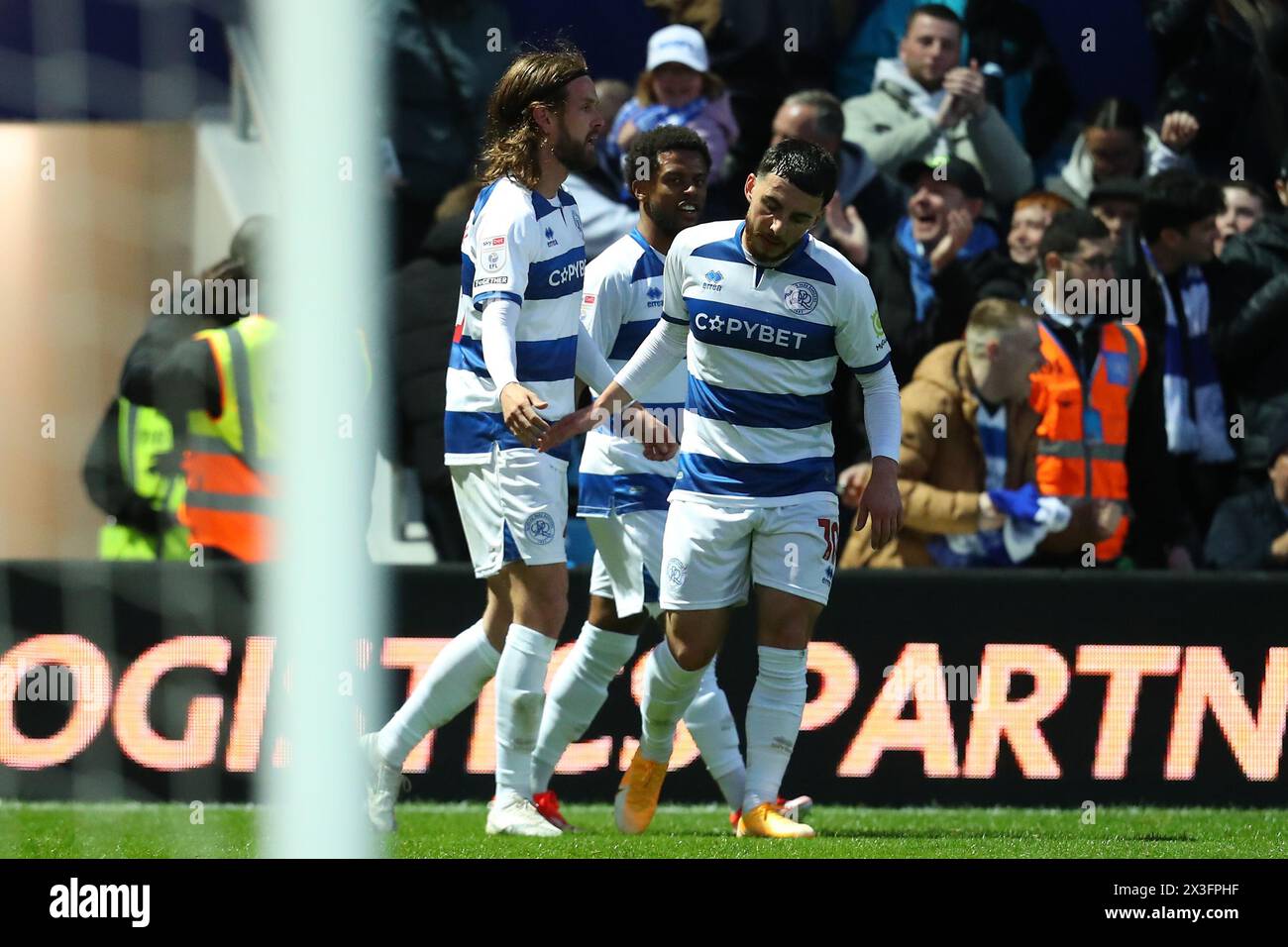 26th April 2024; Loftus Road Stadium, Shepherds Bush, West London ...