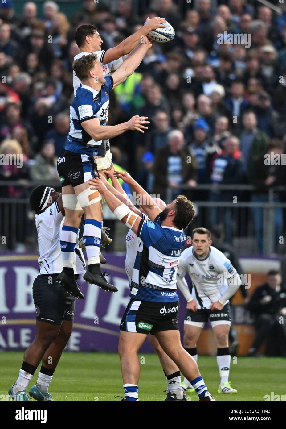 26th April 2024, The Recreation Ground, Bath, Somerset, England ...