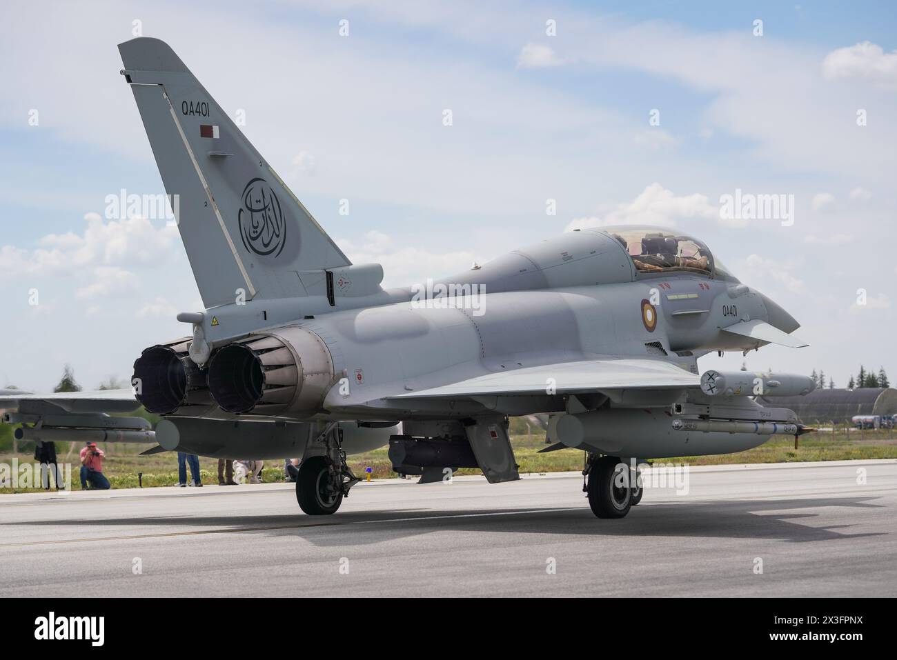 Qatar typhoon fighter jet hi-res stock photography and images - Alamy