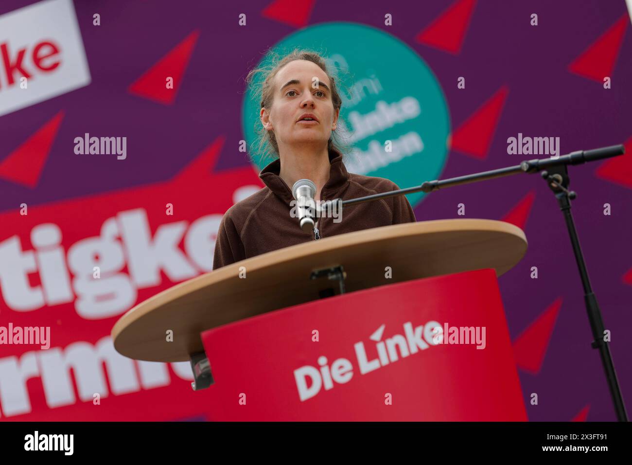 Die Linke startet Europa-Wahlkampf 2024-04-26 Deutschland, Berlin ...