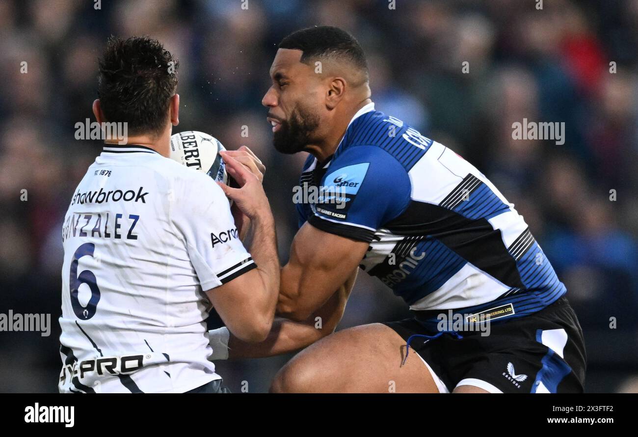 26th April 2024, The Recreation Ground, Bath, Somerset, England ...