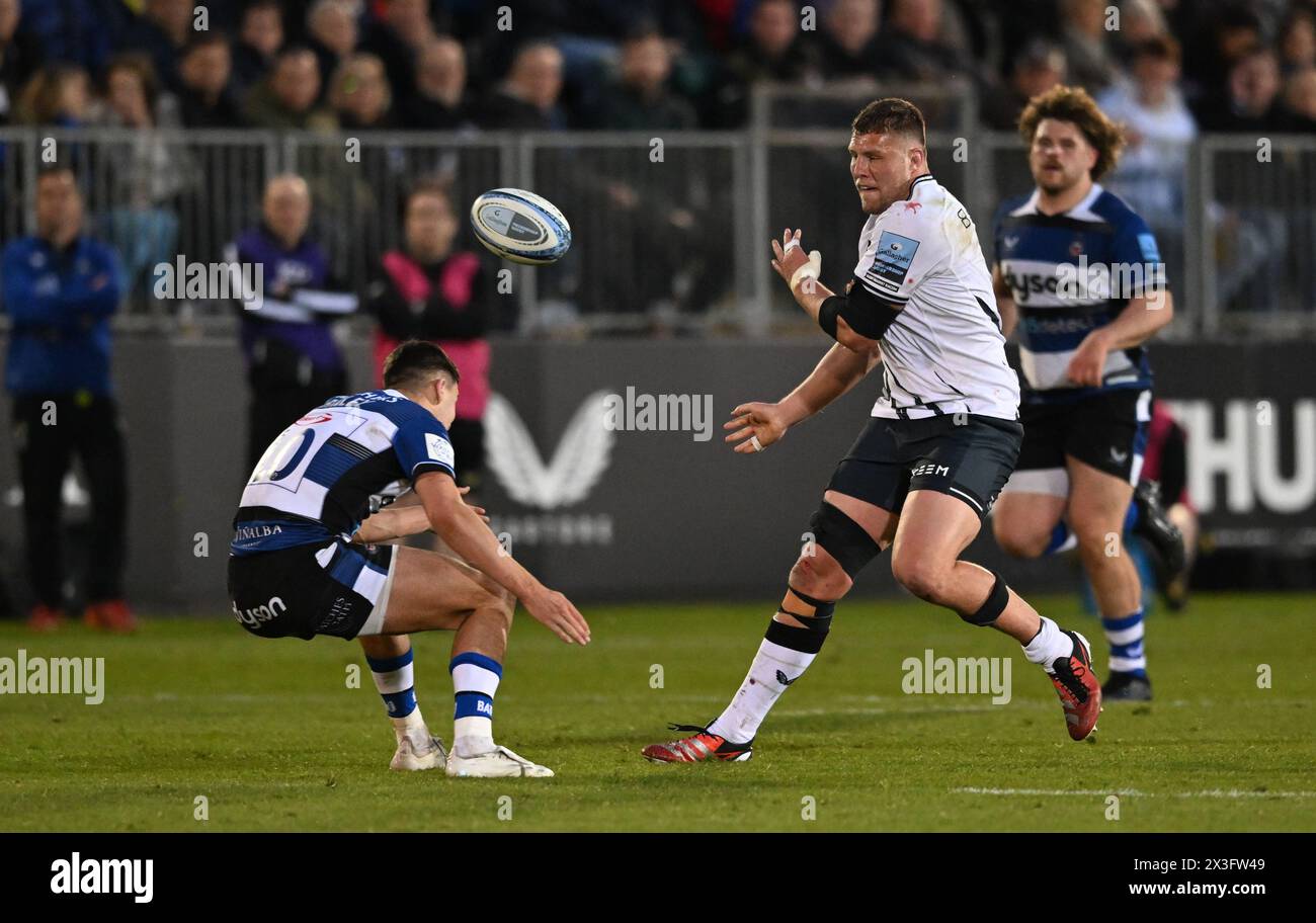 26th April 2024, The Recreation Ground, Bath, Somerset, England ...