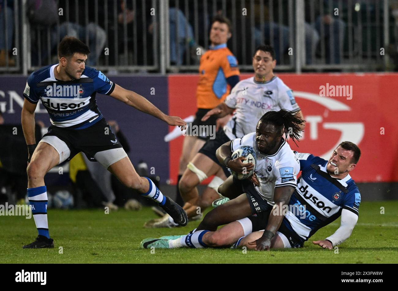 26th April 2024, The Recreation Ground, Bath, Somerset, England ...