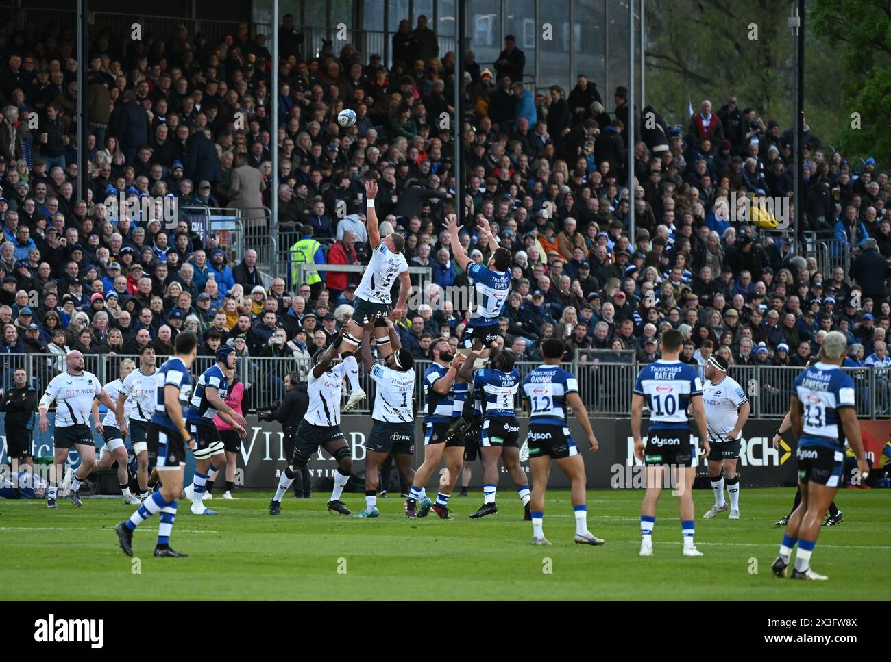 26th April 2024, The Recreation Ground, Bath, Somerset, England ...