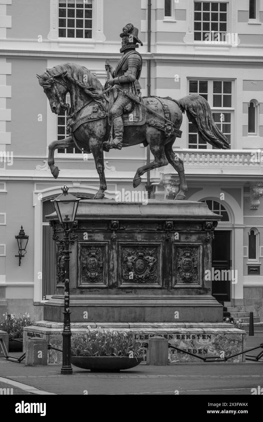 The hague netherlands spring Black and White Stock Photos & Images - Alamy